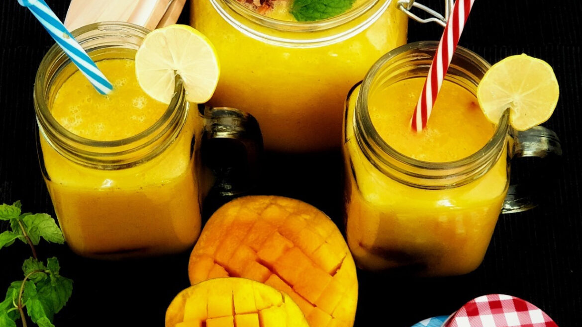 Green Tea Mango Chiller – Reetika Mitra