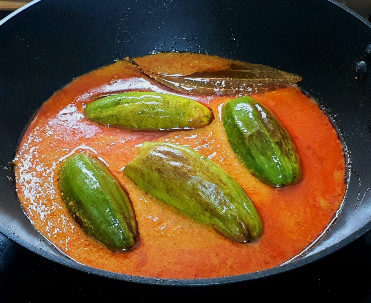 Potoler Dolma (Stuffed Pointed Gourd) – Reetika Mitra