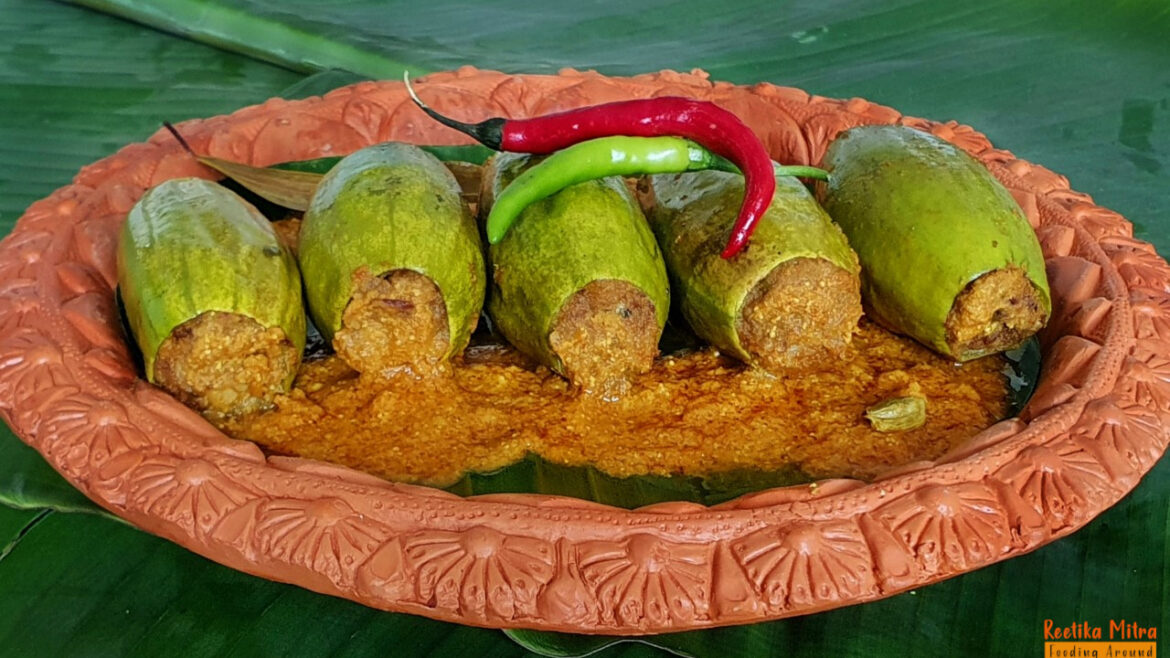 Potoler Dolma (Stuffed Pointed Gourd) – Reetika Mitra