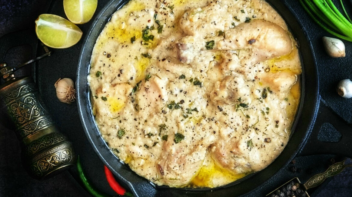 Chicken Kali Mirch ( Chicken in Black Pepper and Yoghurt) – Reetika Mitra