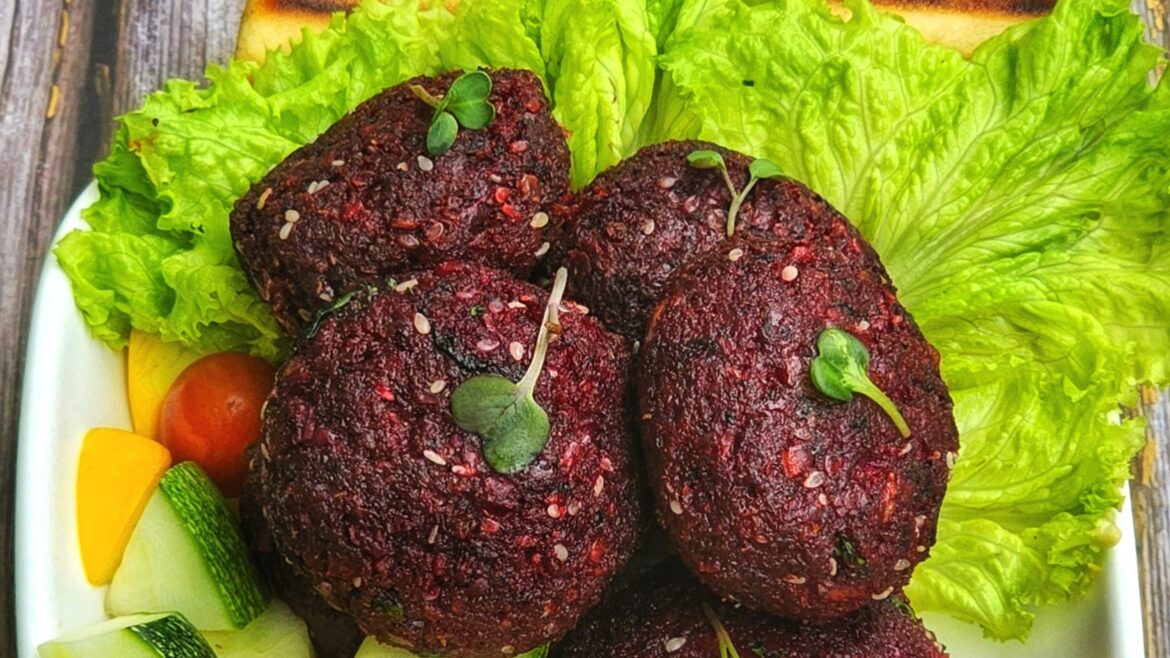 Beetroot Falafel – Reetika Mitra