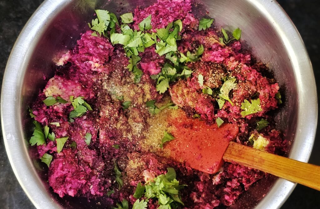 Beetroot Falafel – Reetika Mitra