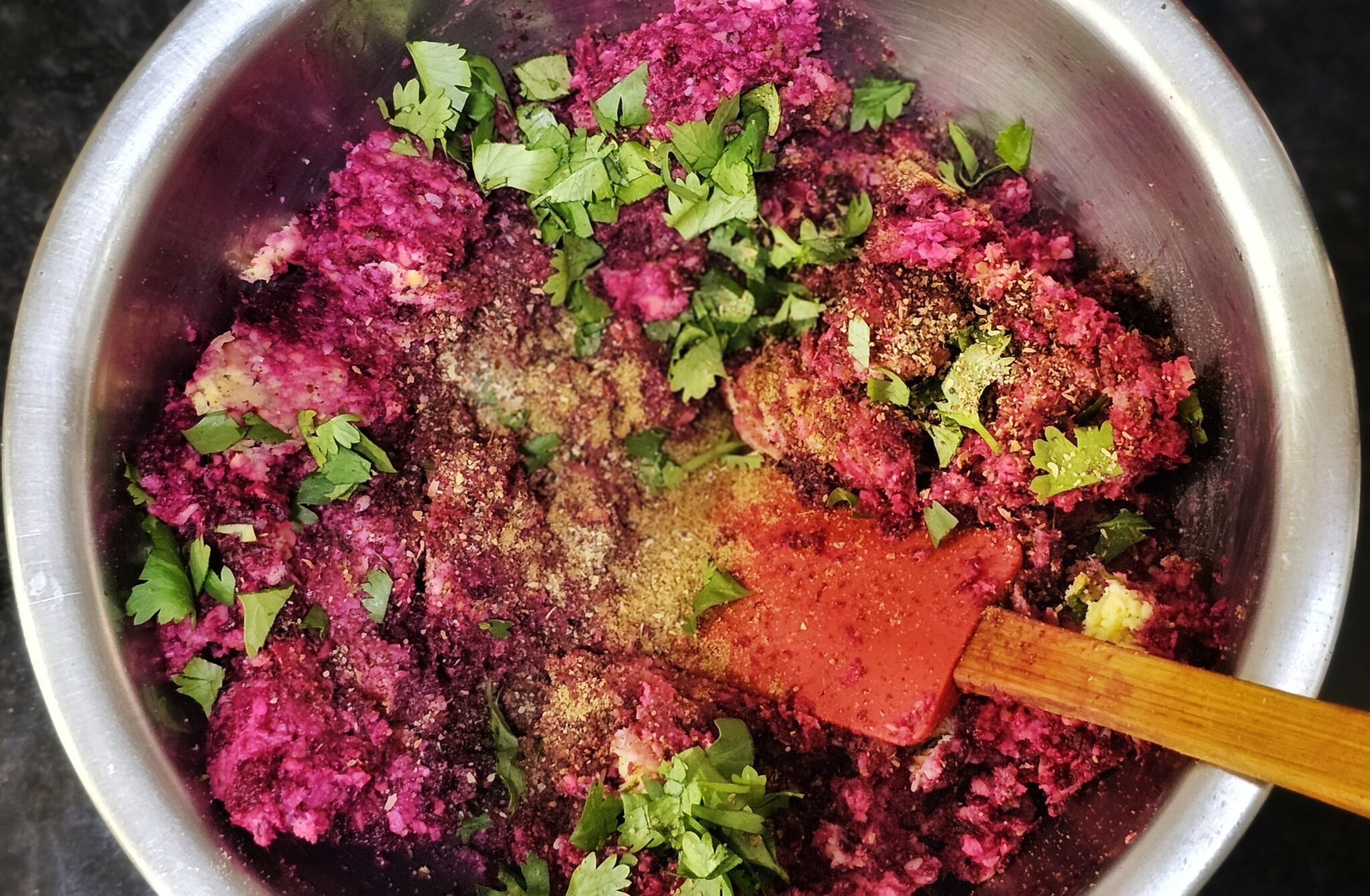 Beetroot Falafel – Reetika Mitra